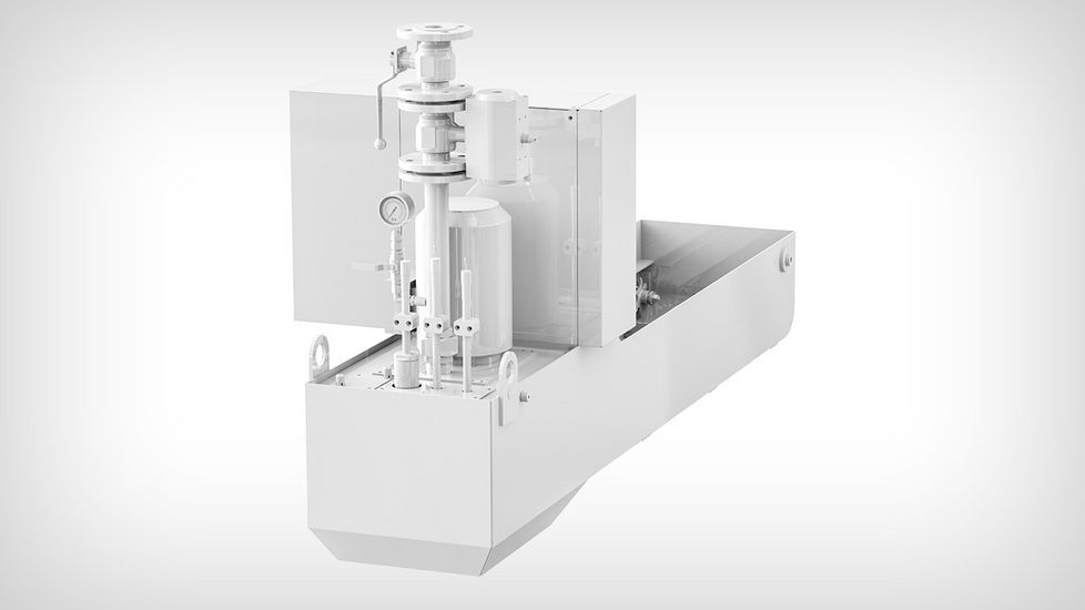 Products - Single systems - Chip conveyors - Return pumping station RKH ...